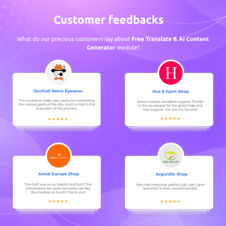 G-Translate - Automated PrestaShop translation module